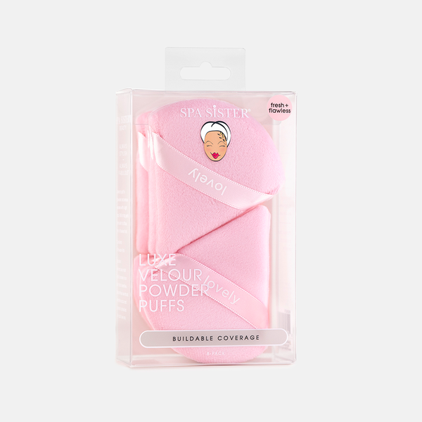 Luxe Velour Powder Puffs 8pc – Bath Accessories Co.